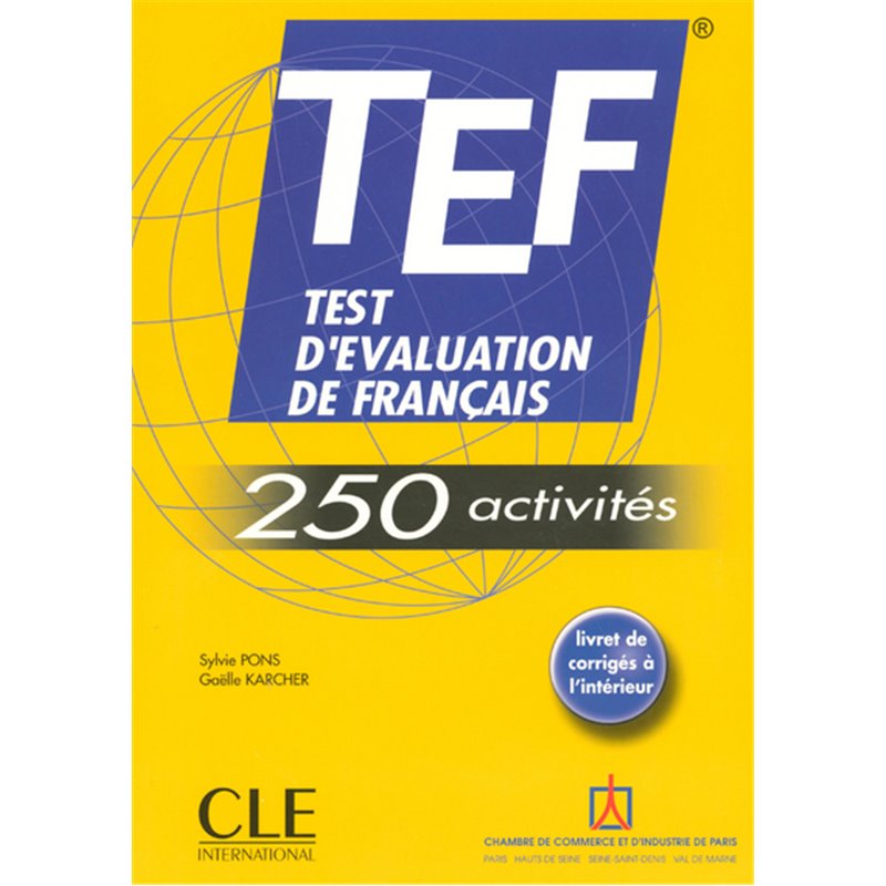 Tef 250 activites - test d'evaluation de francaislivret de corriges a l ...
