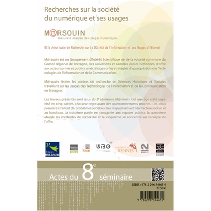 Recherches sur la société du numérique et ses usages - | Isleden