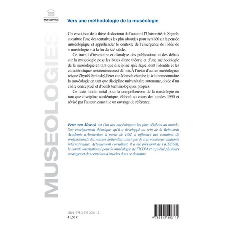 Vers une méthodologie de la muséologie - Peter van Mensch | Isleden