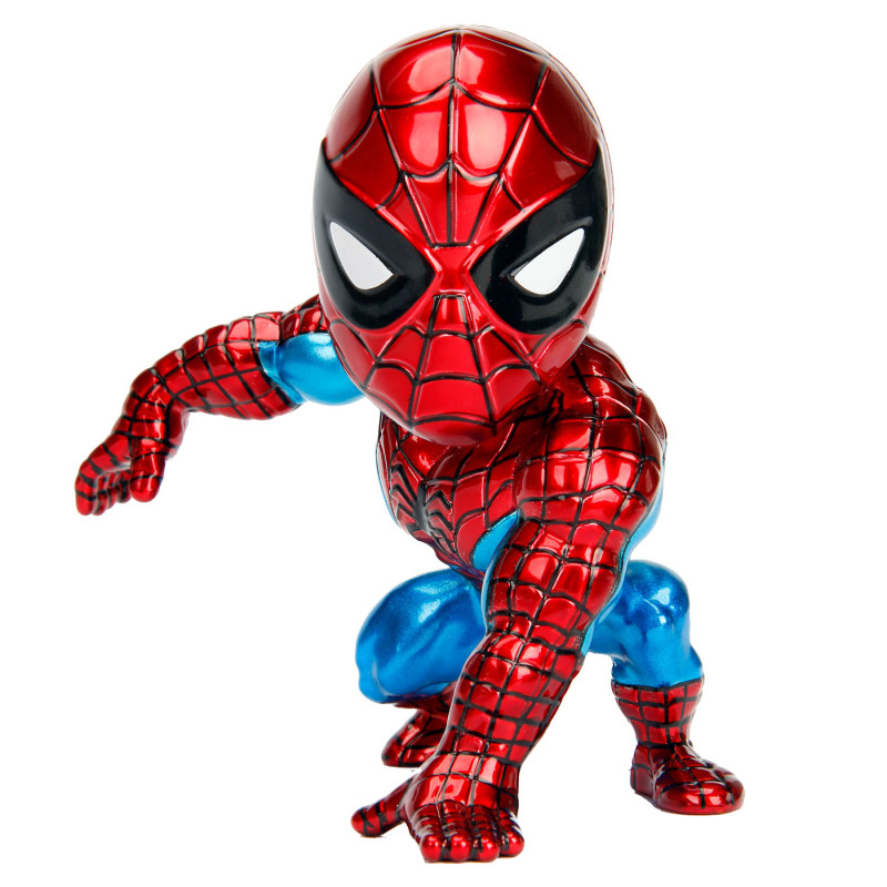 Jada Toys - Jada Metalfigs Marvel 4 Classic Spider-Man Action Figure ...