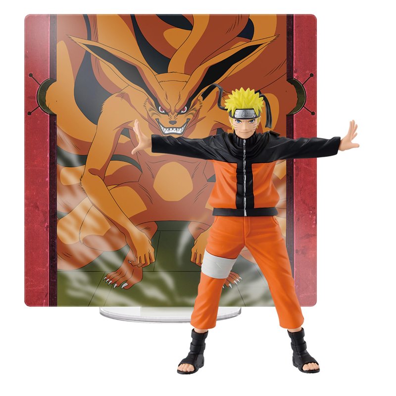 Statue Naruto avec Kurama 13Cm | Isleden