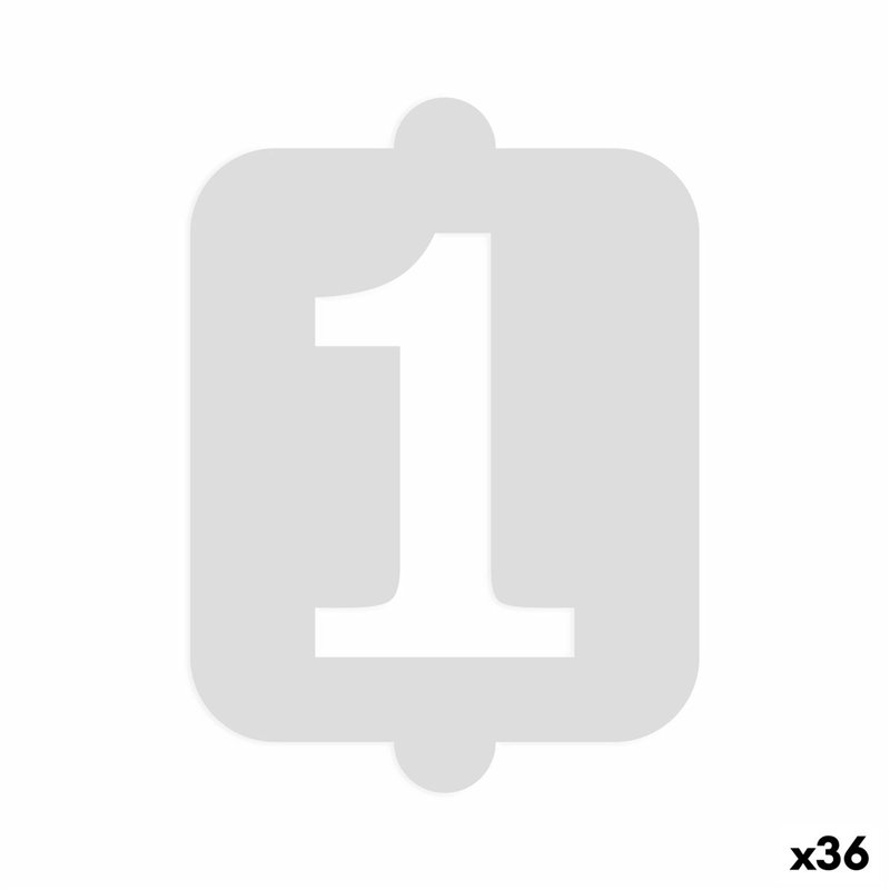 Gabarit de gâteau Algon Numéro 1 (36 Unités) | Isleden