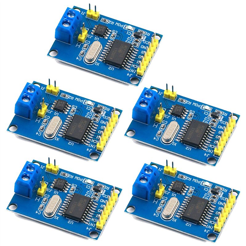 GERUI Lot de 5 modules de bus CAN MCP2515 - Protocole SPI po | Isleden