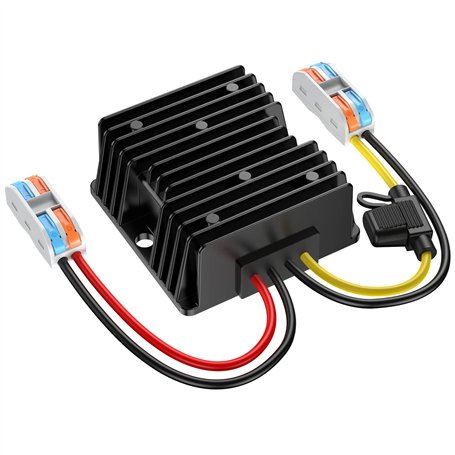 Convertisseur de Tension DC 24V à 12V 10A 120W, Transformate | Isleden