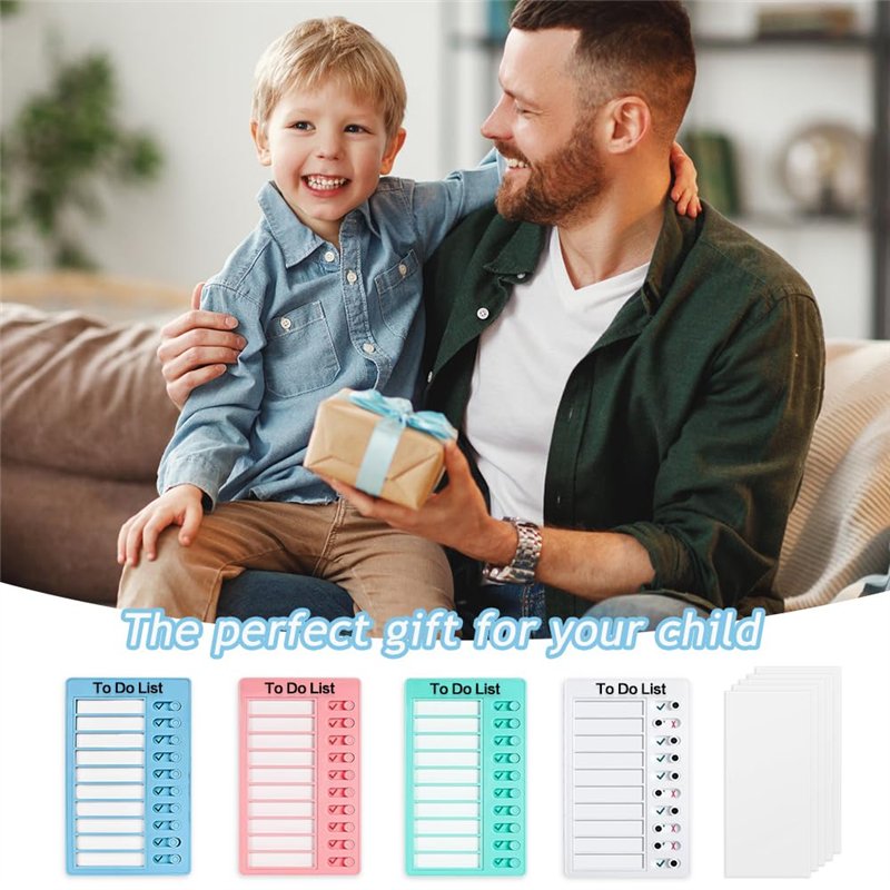 Riisoyu 4 Pièces Tableau Memo Checklist, Listes De Contrôle | Isleden