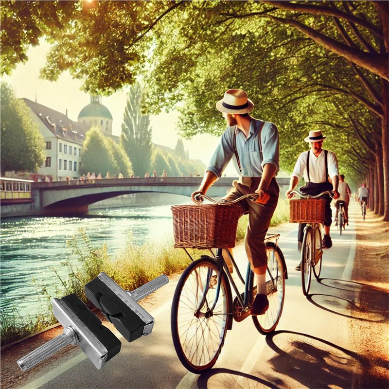 cyclingcolors 4X Patin de Frein vélo Gomme X 40mm à Tige Typ | Isleden