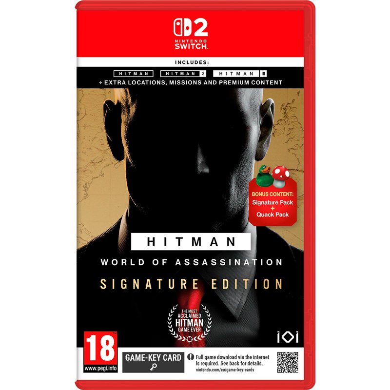 Hitman World of Assassination Signature Edition (Nintendo Sw | Isleden