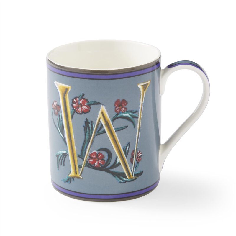 Spode Kit Kemp – Mug Alphabet (Kit Kemp – Alphabet W) | Isleden