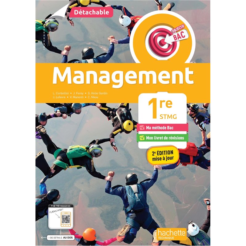 Objectif Bac Management 1re STMG (détachable) - Éd. 2025 -Isleden