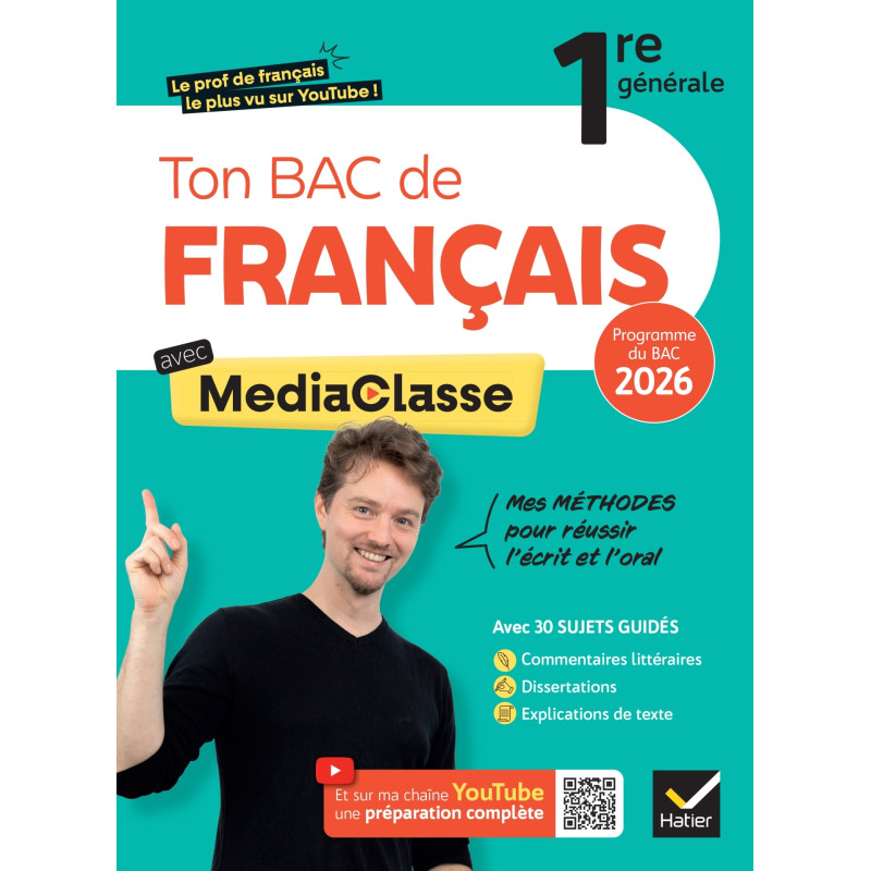Ton Bac De Français Avec Mediaclasse Bac 2026 Programme D Oeuvre