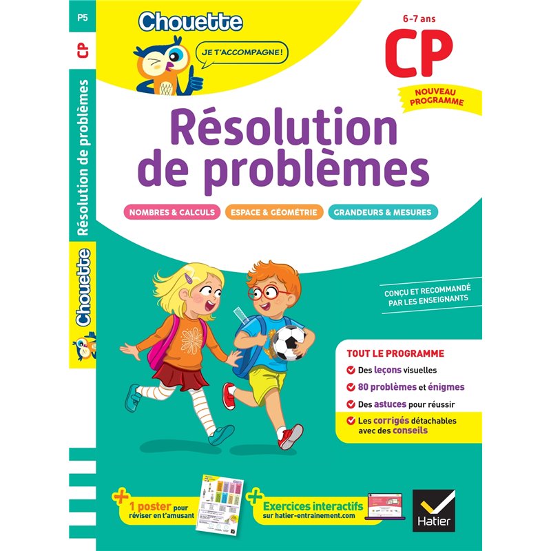 Résolution de problèmes CP - Cahier de soutien nouveau programme