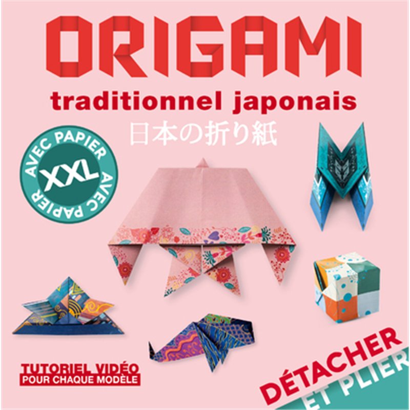 Détacher et Plier XXL ! Origami traditionnel japonais -Isleden