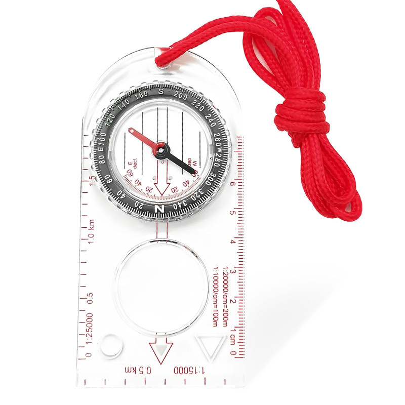 Boussole de Navigation, Transparente Compas d'Orientation av | Isleden