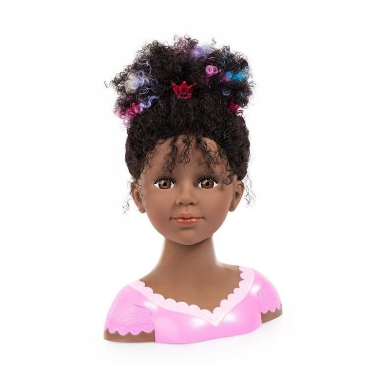 Tete a coiffer BAYER DESIGN - Charlene - Super Model cheveux bouclés ...