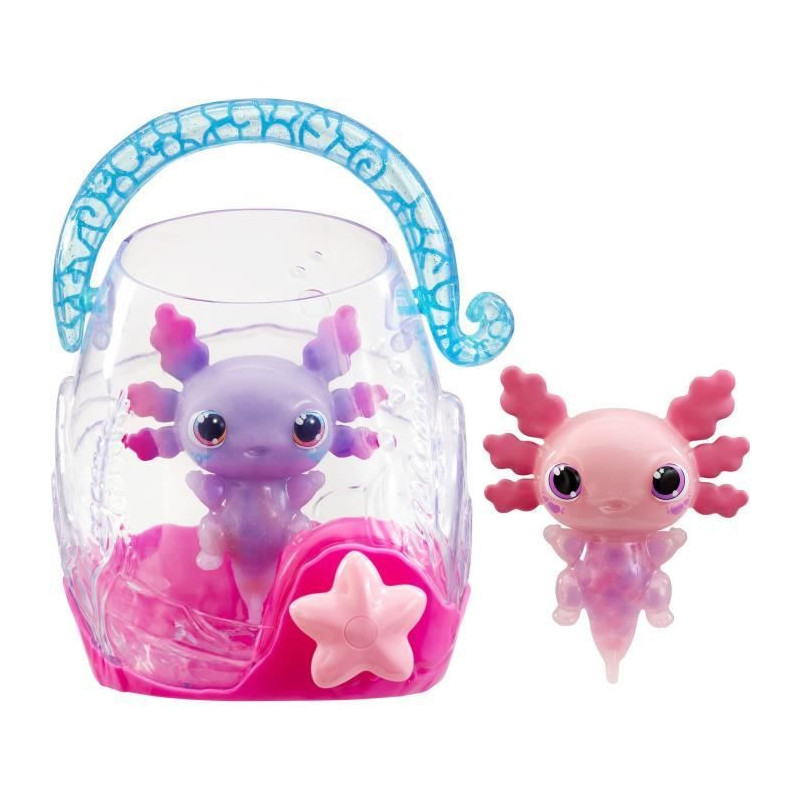 Animagic - GOLIATH - Pack double Axolotl - Aquarium a bulles | Isleden