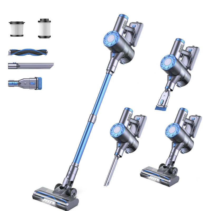 Aspirateur Balai Sans Fil Greenote 6 en 1 - Autonomie 45 Min